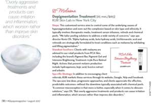 Day Spa Magazine August 2017 Issue Feature - KUR Skin Lab